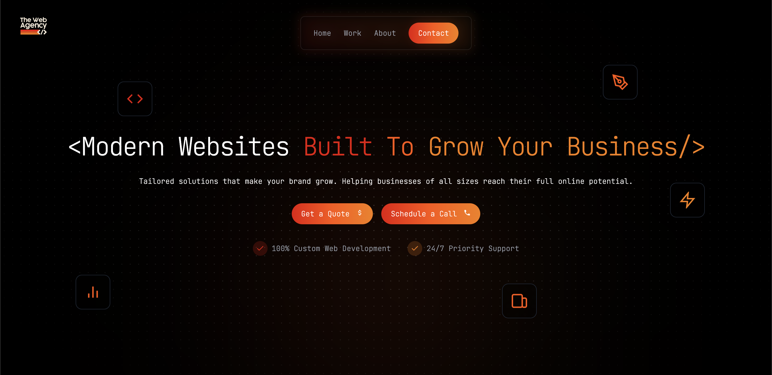 The Web Agency | Dev & Design Studio